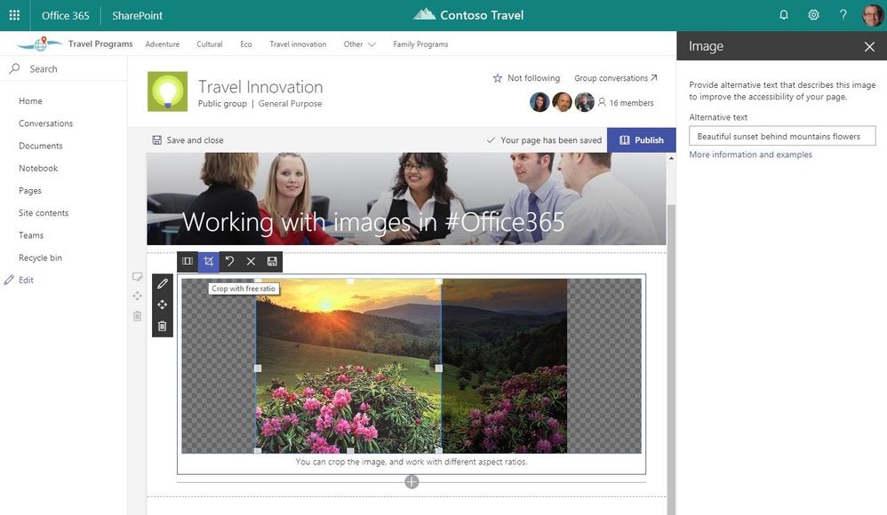 Crop images in Modern pages – ROBERT SCHOUTEN